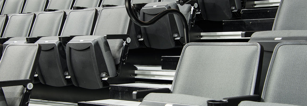 VersaTract Telescopic Seating System | Irwin Seating Company