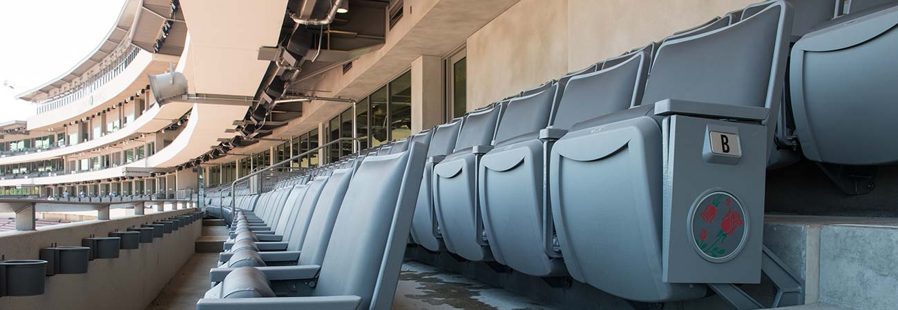 No. 119 aisle end standard manufactured by Irwin Seating | Irwin ...