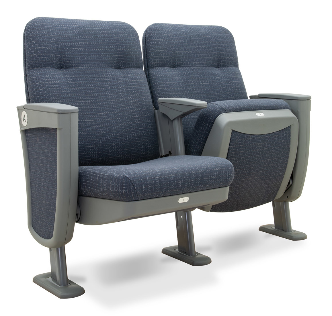 Peace Center Concert Hall fixed theater seating