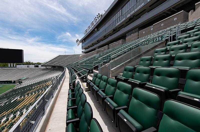 Installation portfolio for the Colorado State University Canvas Stadium ...