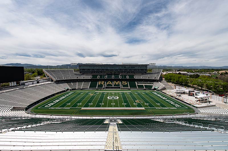 Installation portfolio for the Colorado State University Canvas Stadium ...