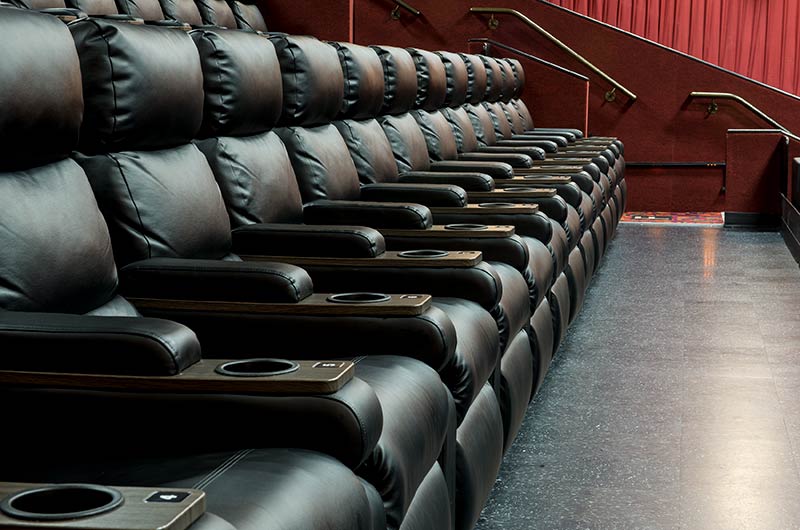 Cinemark Strongsville installation portfolio by Irwin Seating with ...