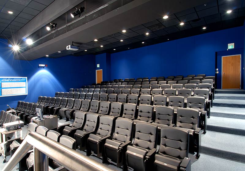 Indianapolis Colts training facility team film room with Signature ...