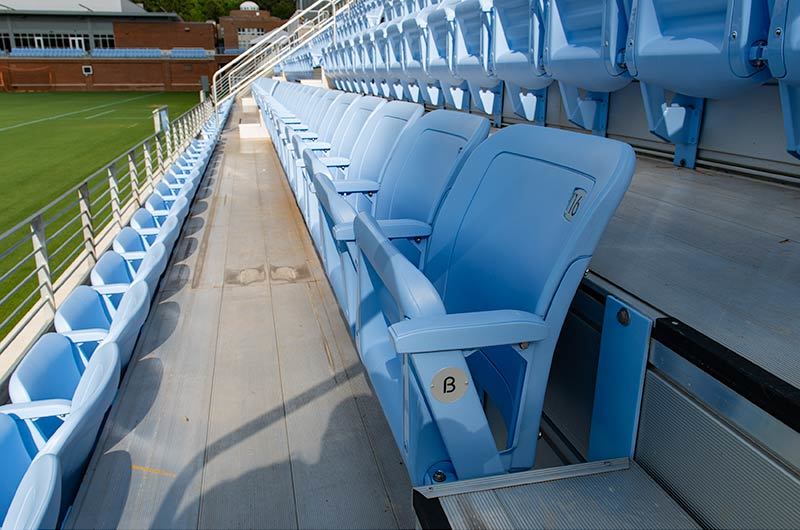 UNC's Fetzer Field with fixed stadium seating models 30.52.00.30 ...