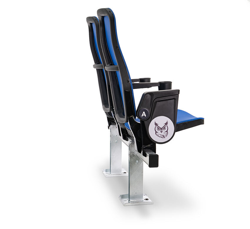 Centura Mesh CT380 rail-mounted high-back mesh seating for for…