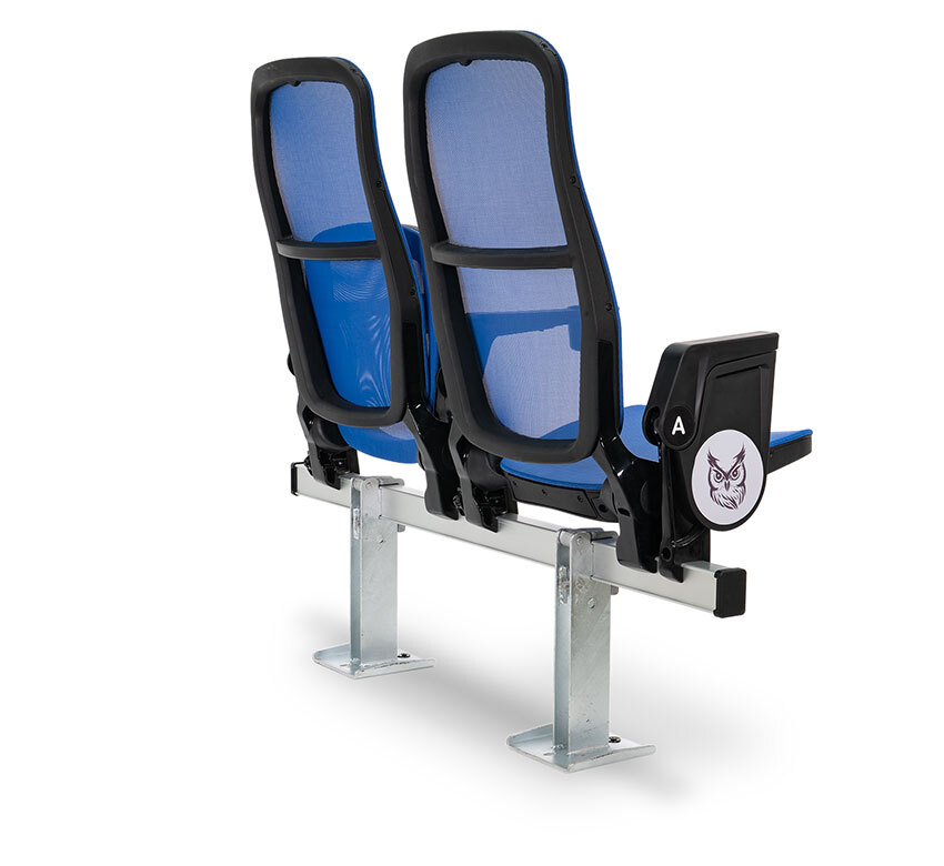 Centura Mesh CT380 rail-mounted high-back mesh seating for for…