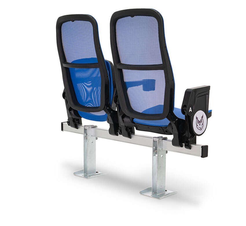 Centura Mesh CT380 rail-mounted high-back mesh seating for for…