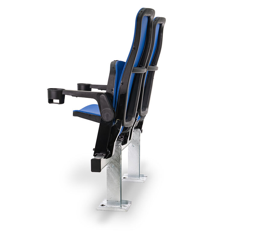 Centura Mesh CT380 rail-mounted high-back mesh seating for for…