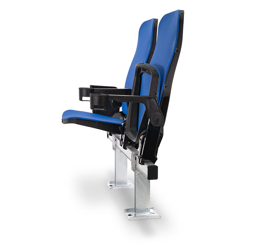 Centura Mesh CT380 rail-mounted high-back mesh seating for for…