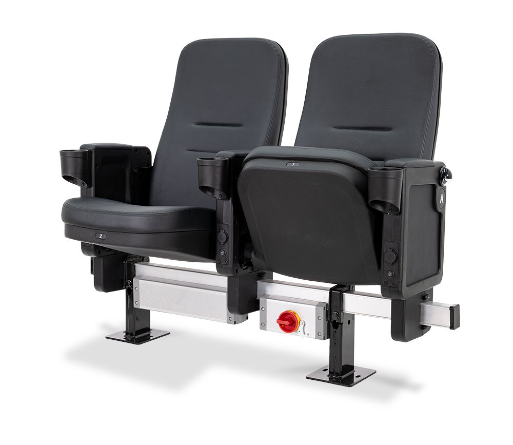 Luxx Plus premium rail mount chairs