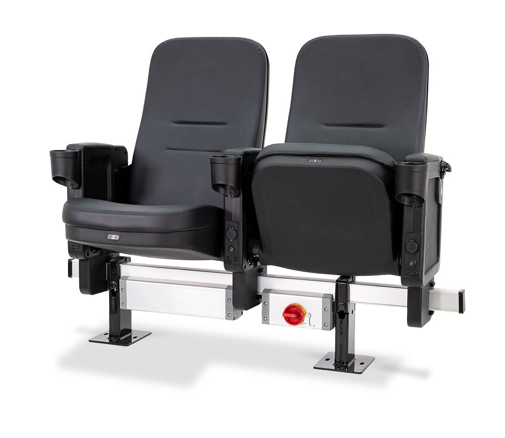 Luxx Plus premium rail mount chairs
