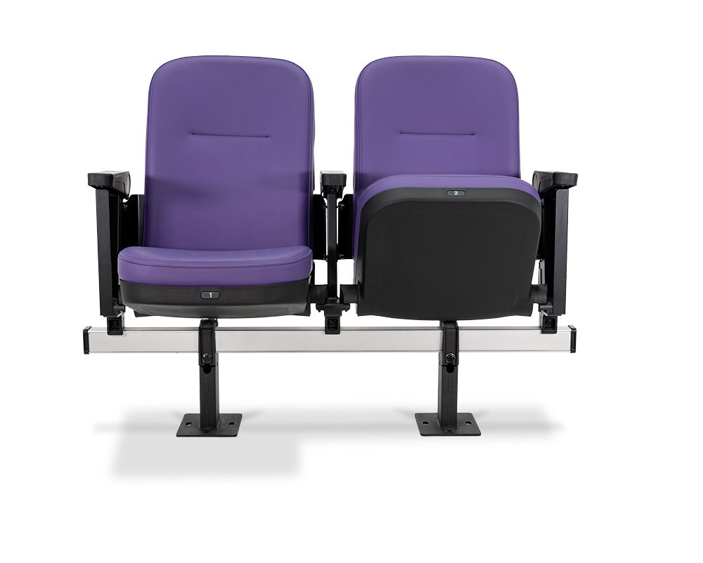Luxx rail mount stadium and arena seating