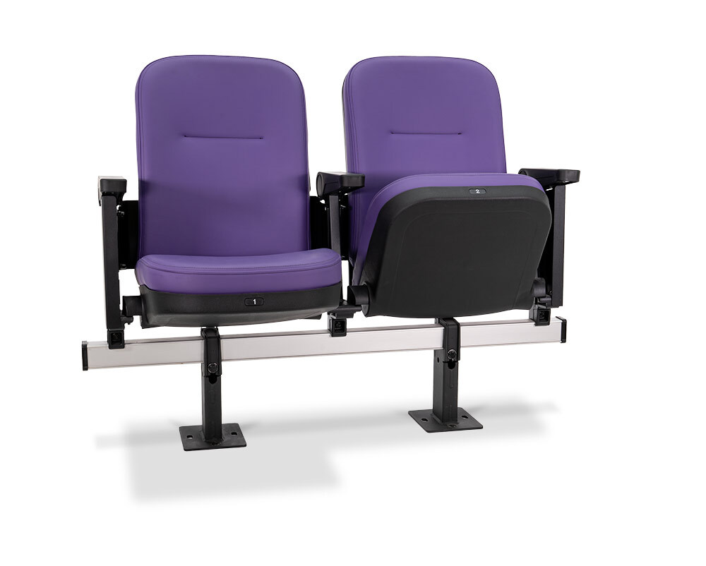 Luxx rail mount stadium and arena seating