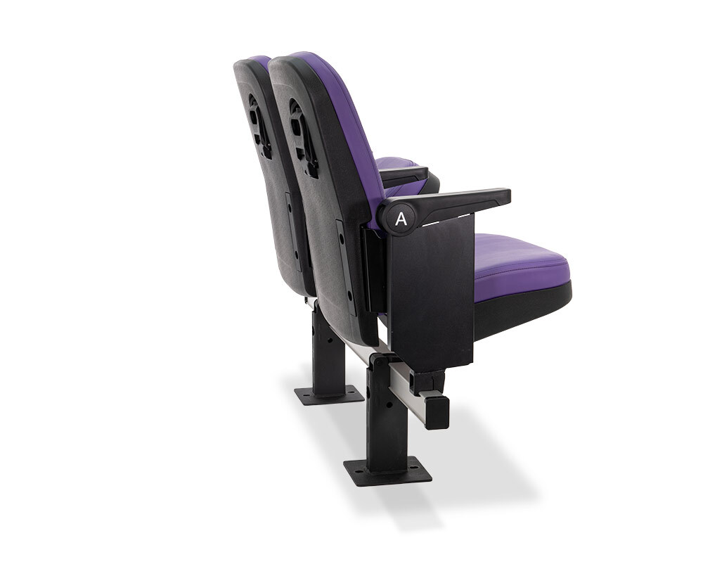 Luxx rail mount stadium and arena seating