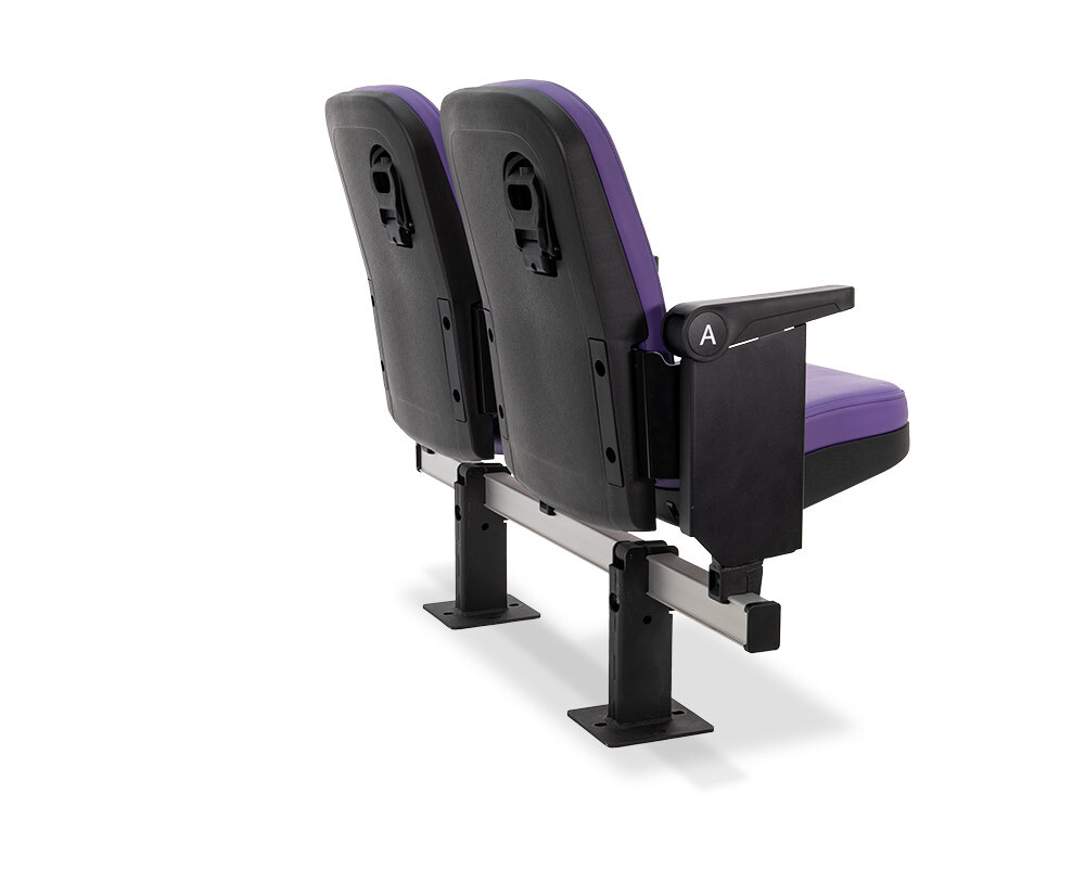 Luxx rail mount stadium and arena seating
