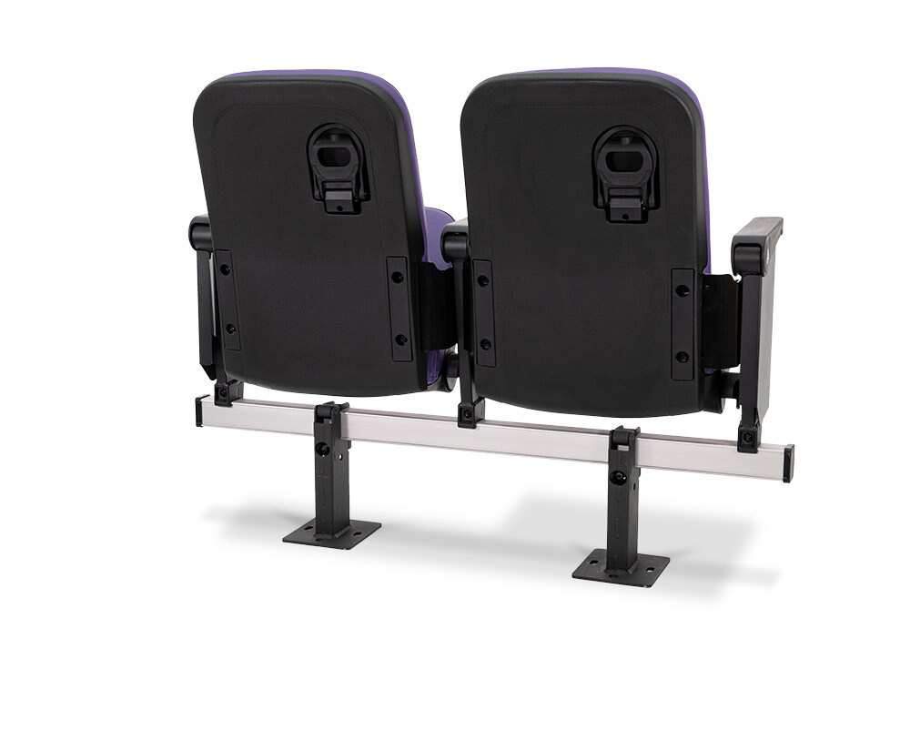 Luxx rail mount stadium and arena seating