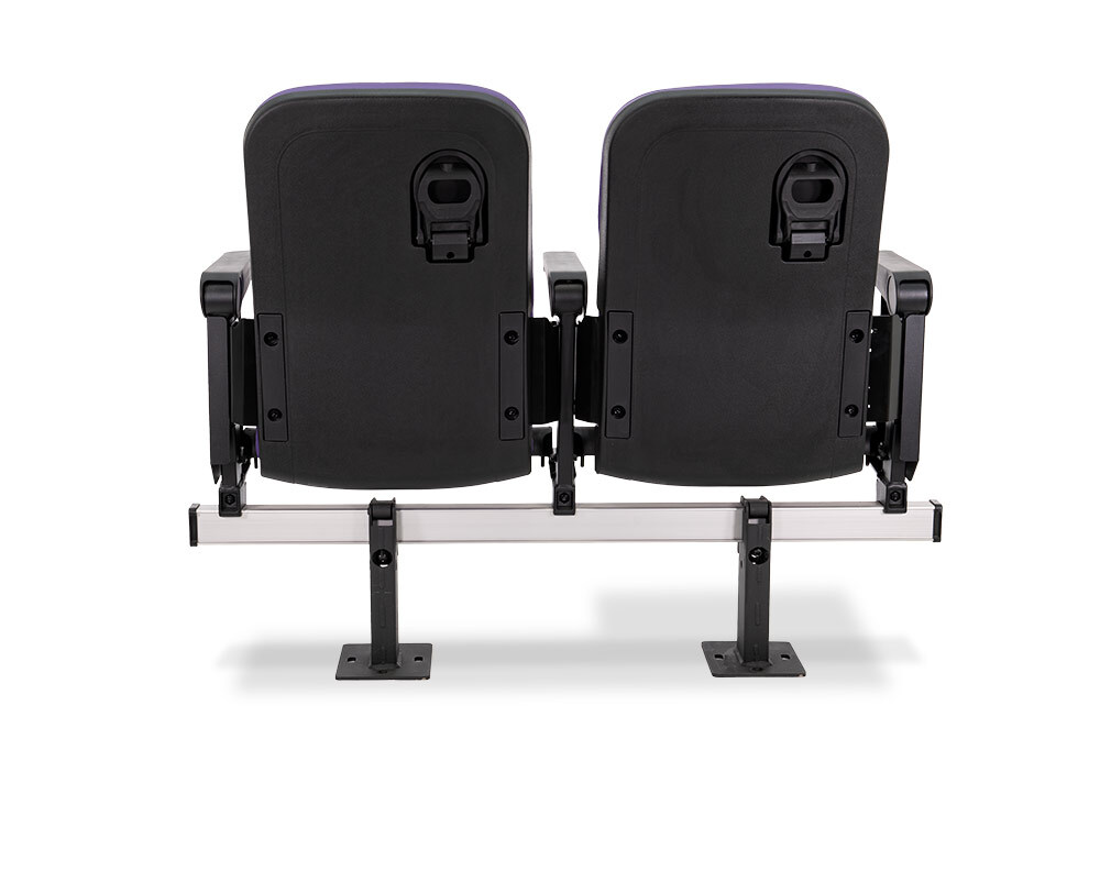 Luxx rail mount stadium and arena seating
