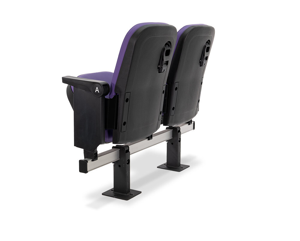Luxx rail mount stadium and arena seating