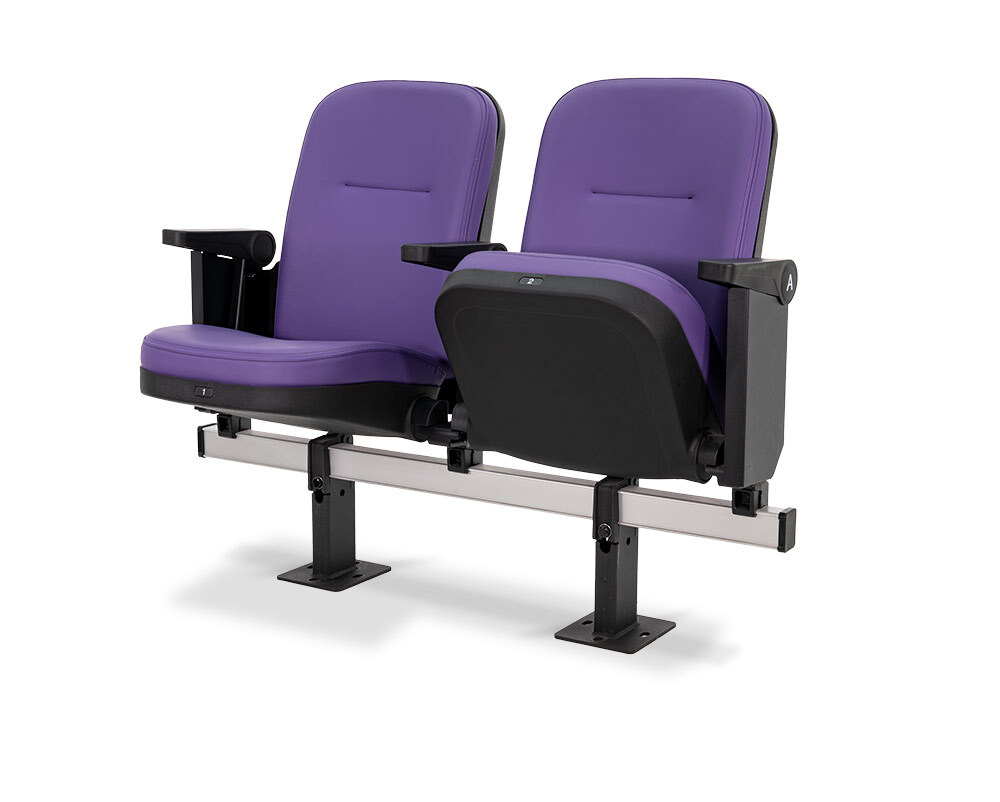 Luxx rail mount stadium and arena seating