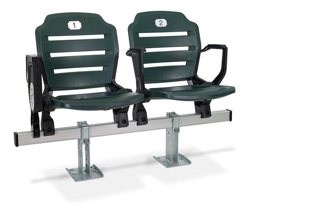 125.115.70.25 Solara beam mount seating with slat-back design for…