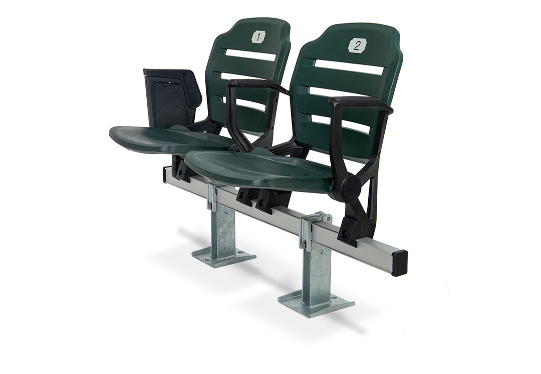 125.115.70.25 Solara beam mount seating with slat-back design for…