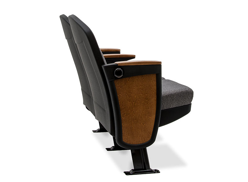 91.12.10.4 Millennium fixed audience seating with enclosed veneer…