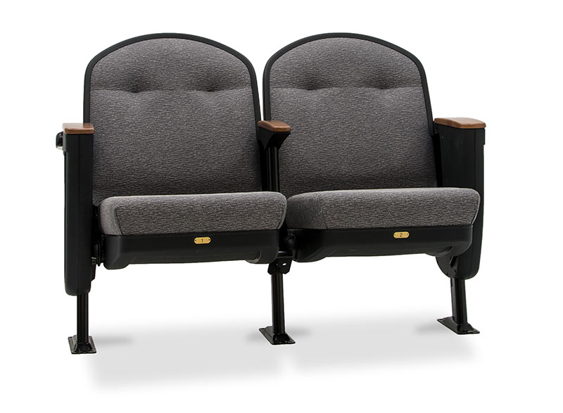 91.12.10.4 Millennium fixed audience seating with enclosed veneer…