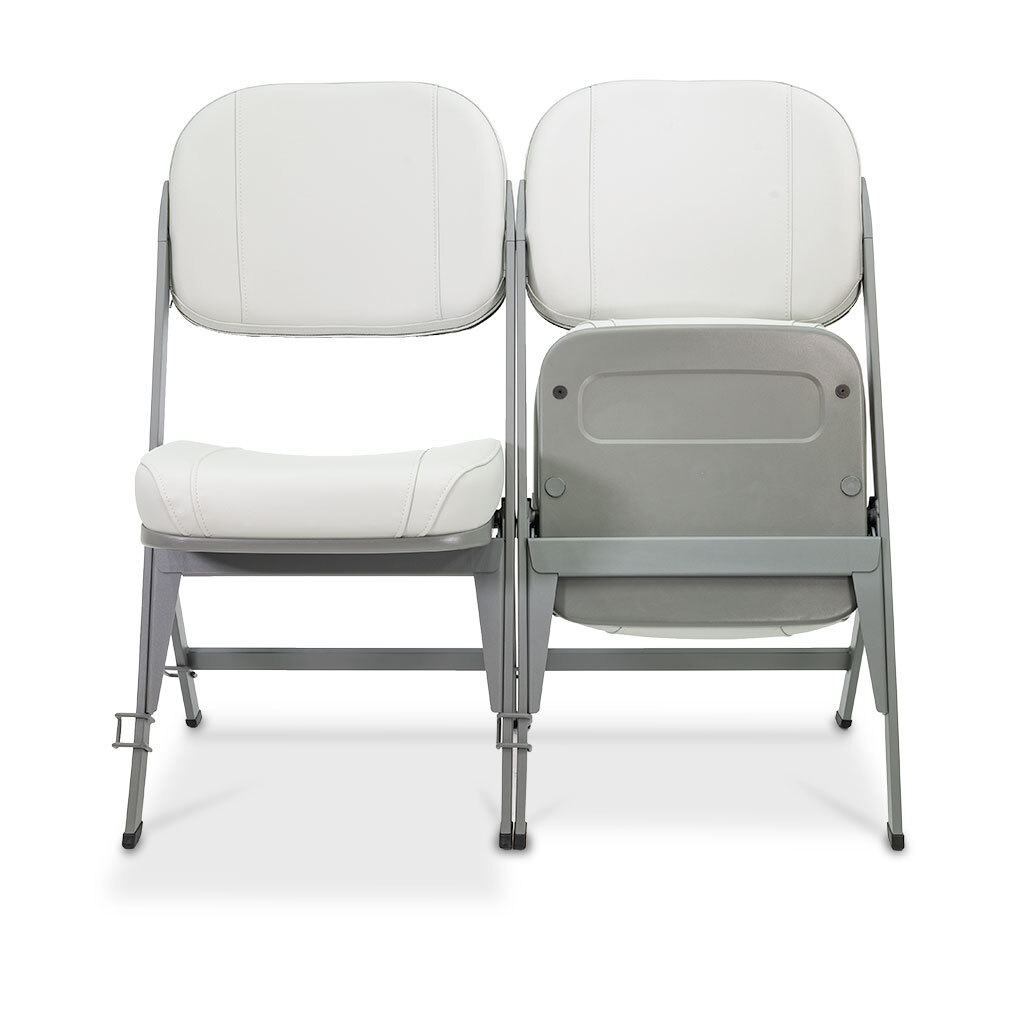 Gathr Elite portable folding chair with fully upholstered back | Irwin ...
