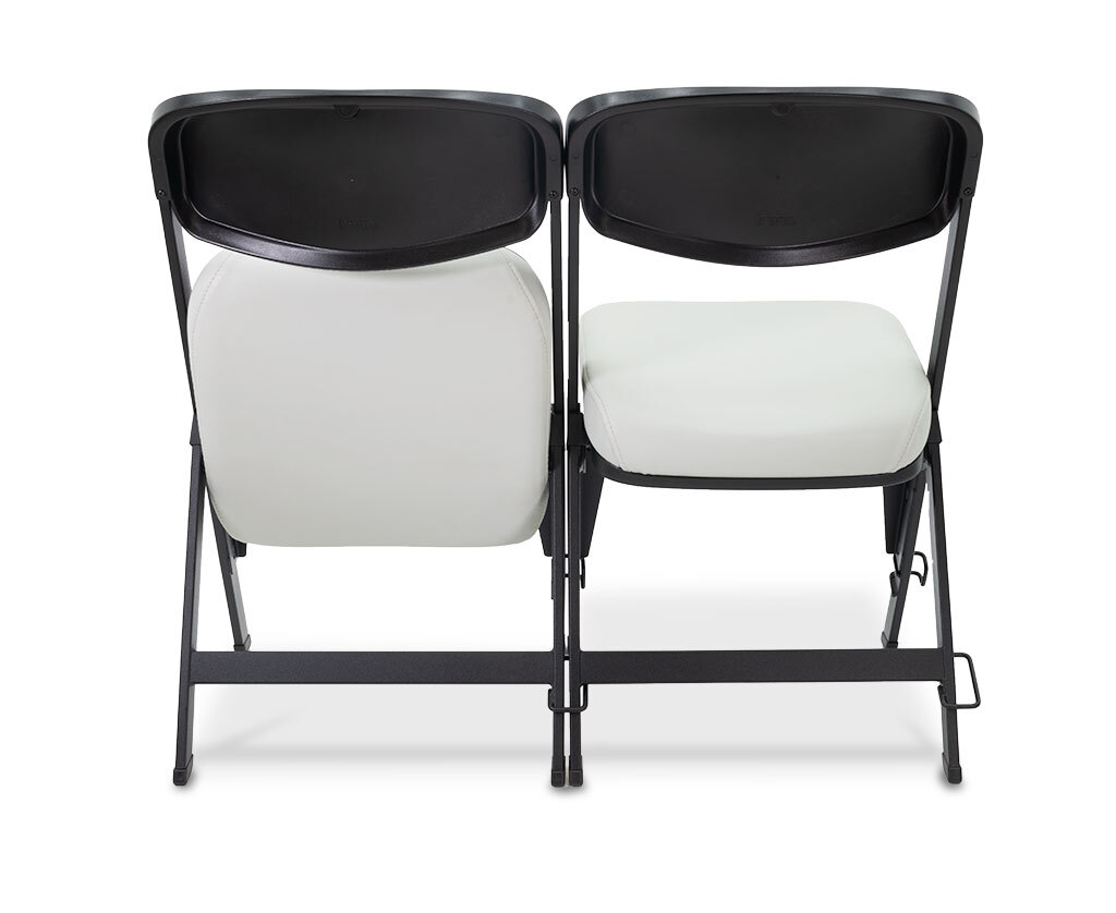 Gathr Now portable folding chair with quick-secure ganging