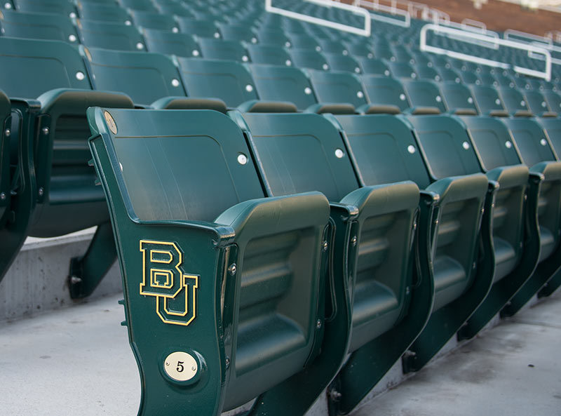 Options for team / sponsor identification on Irwin Seating's fixed ...